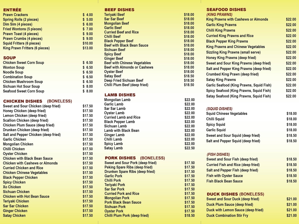 Ulike Chinese Restaurant - Scoop Digital - Australia's largest ...